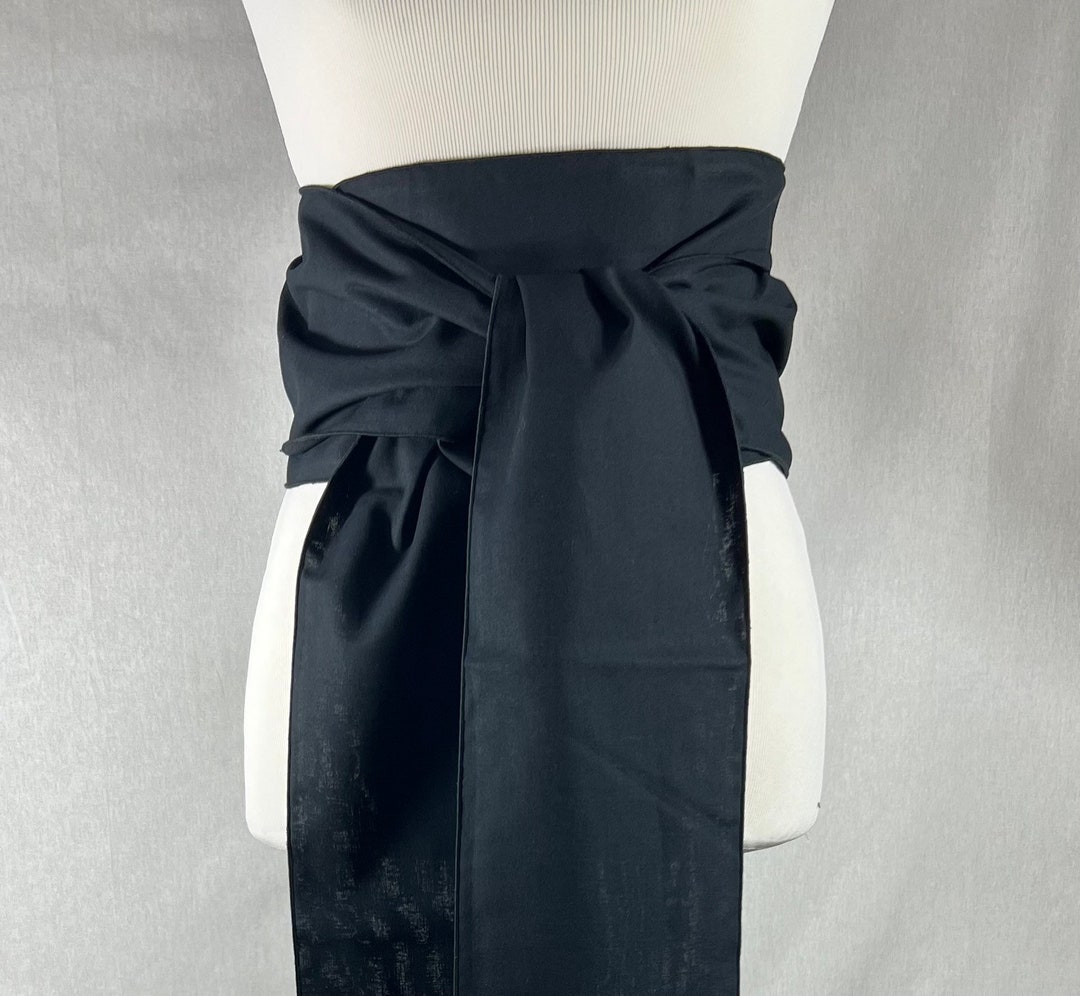 Black Sash, 12 Ft. Long Renaissance Civil War Gothic Victorian ...