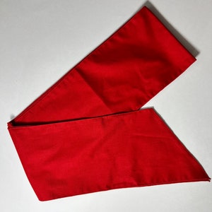 Red Pirate Sash, 12 Feet Long Renaissance SCA Civil War Halloween ...