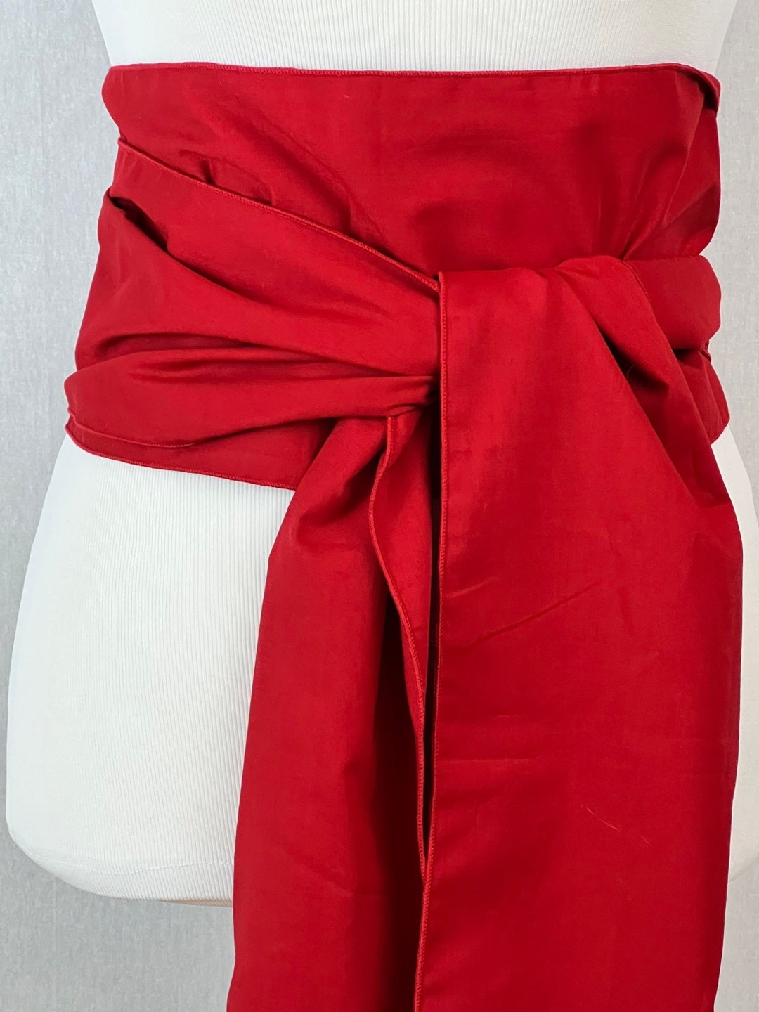 Red Pirate Sash, 12 Feet Long Renaissance SCA Civil War Halloween ...