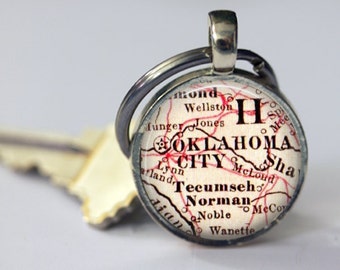 Denver Colorado Keychain Colorado Map Keychains Gift for | Etsy