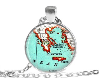 Greek Islands Keychain Greece key chains Engagement Gift | Etsy