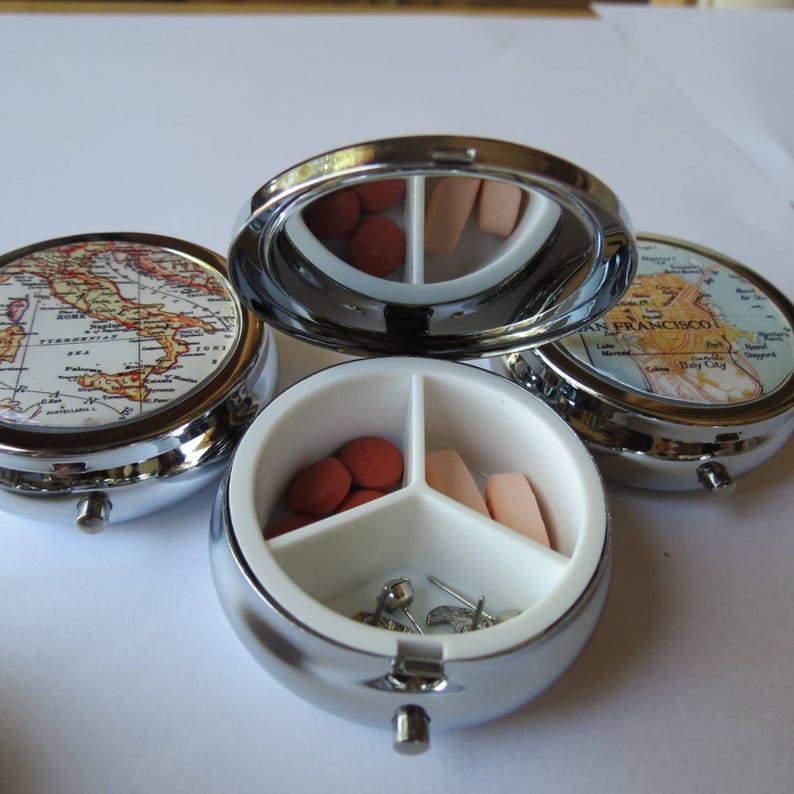 Pill Boxes Small Stocking Stuffers for Women Gift Idea Gifts - Etsy