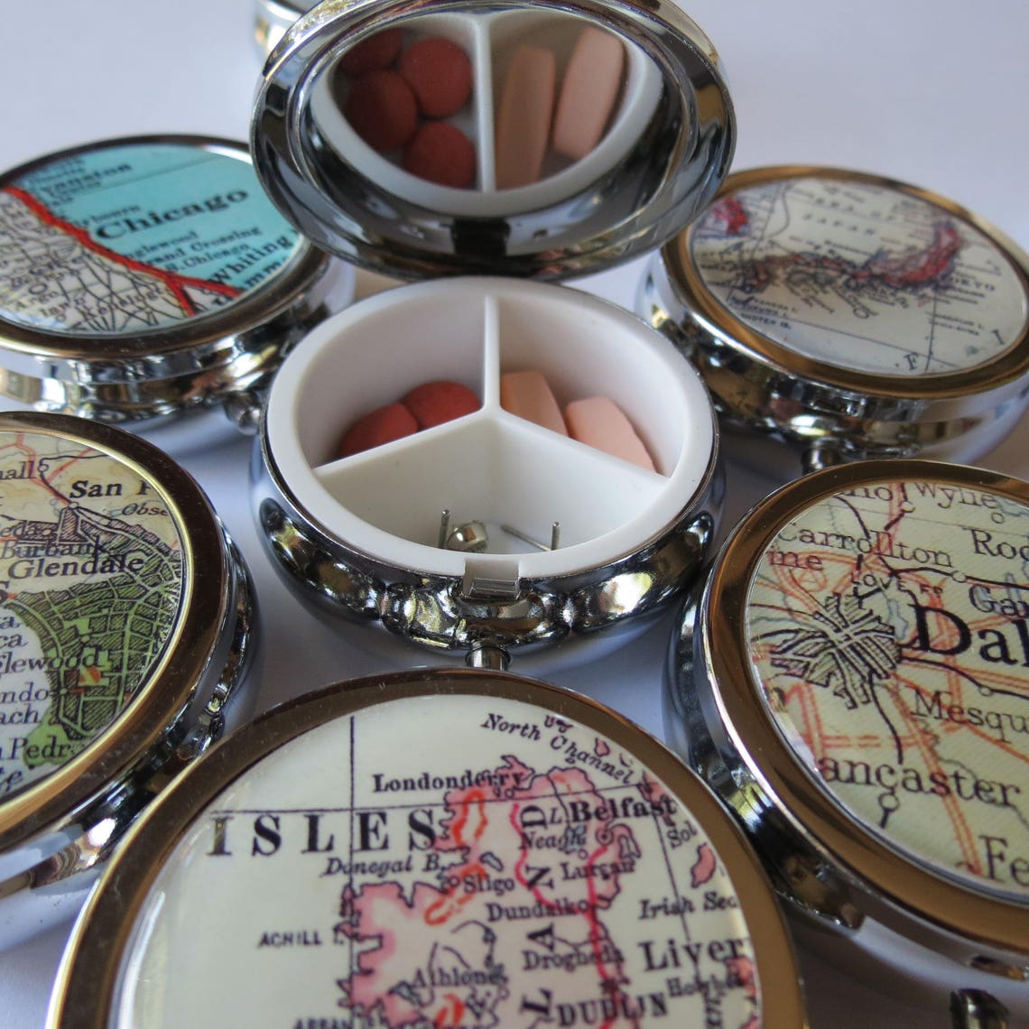 Personalized Pill Case Mom Gift Holder Pill Travel - Etsy