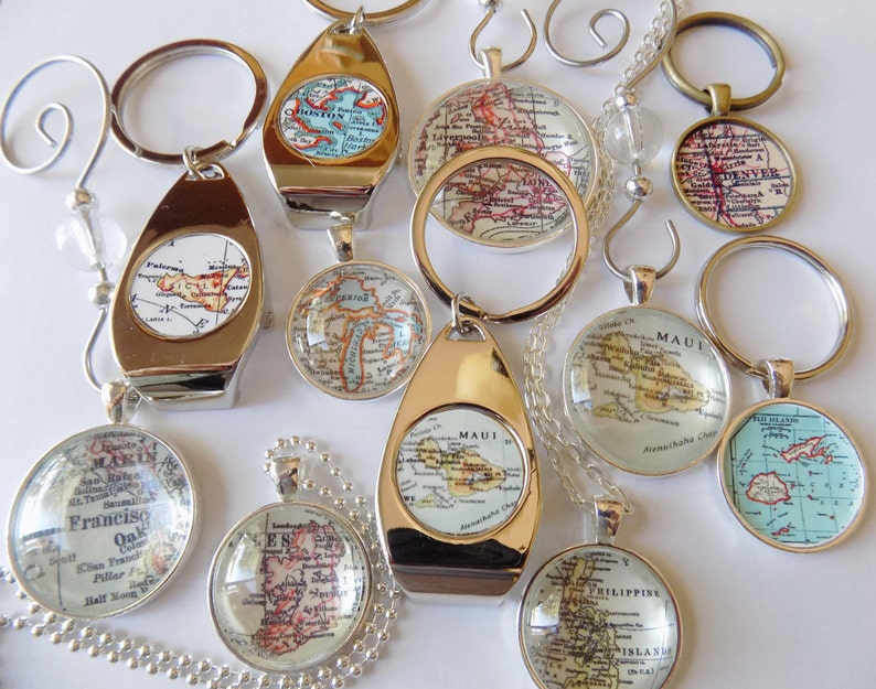 Dad Gift Philadelphia Pennsylvania Keychain Map Keychains - Etsy