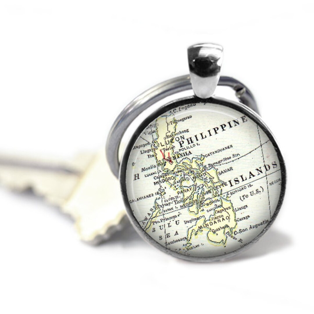Philippines Keychain, Custom Keychains for Men, Philipines, Personalize ...