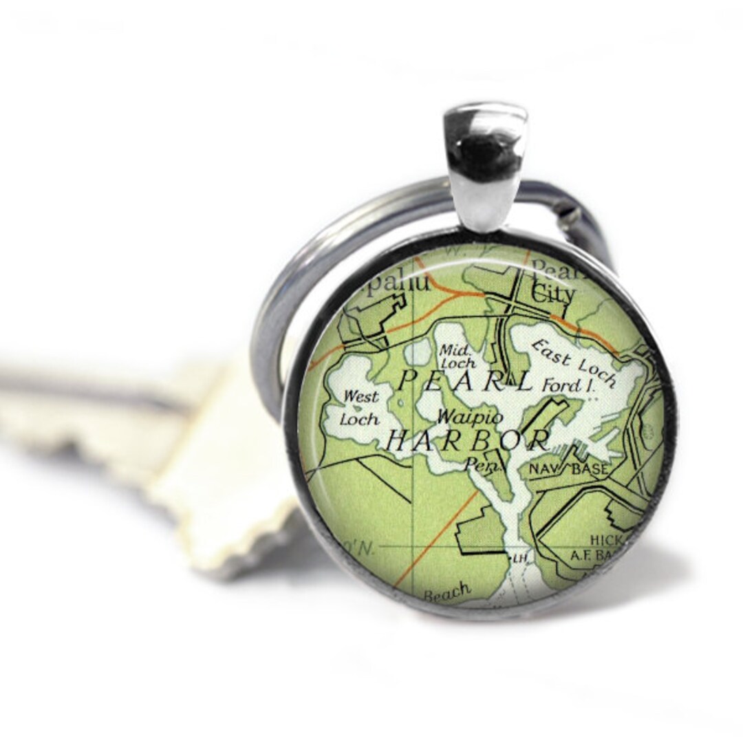 Pearl Harbor Custom Keychain, Military Key Chain, Husband Gift ...