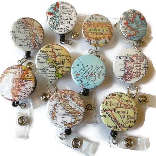 Travel Map Holder - Etsy