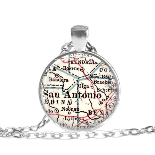 Custom Map Necklaces - Etsy