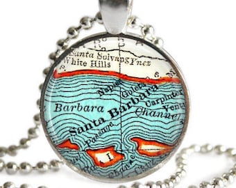 Santa Barbara Necklace - Etsy