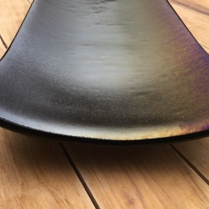Oil Slick Fused Glass Platter/channel Plate - Etsy