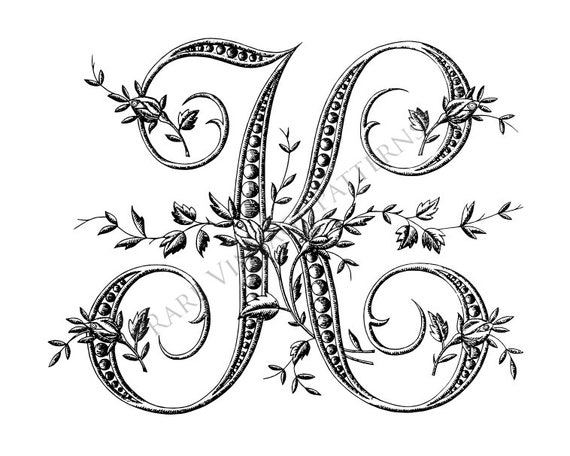 Fancy K Monogram