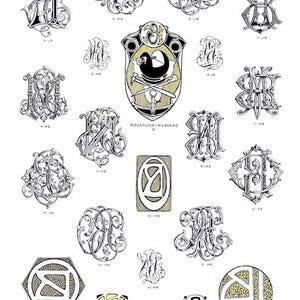 GERMAN MONOGRAMS STENCIL 5x Files Jpg Png Transparent and Reverse ...
