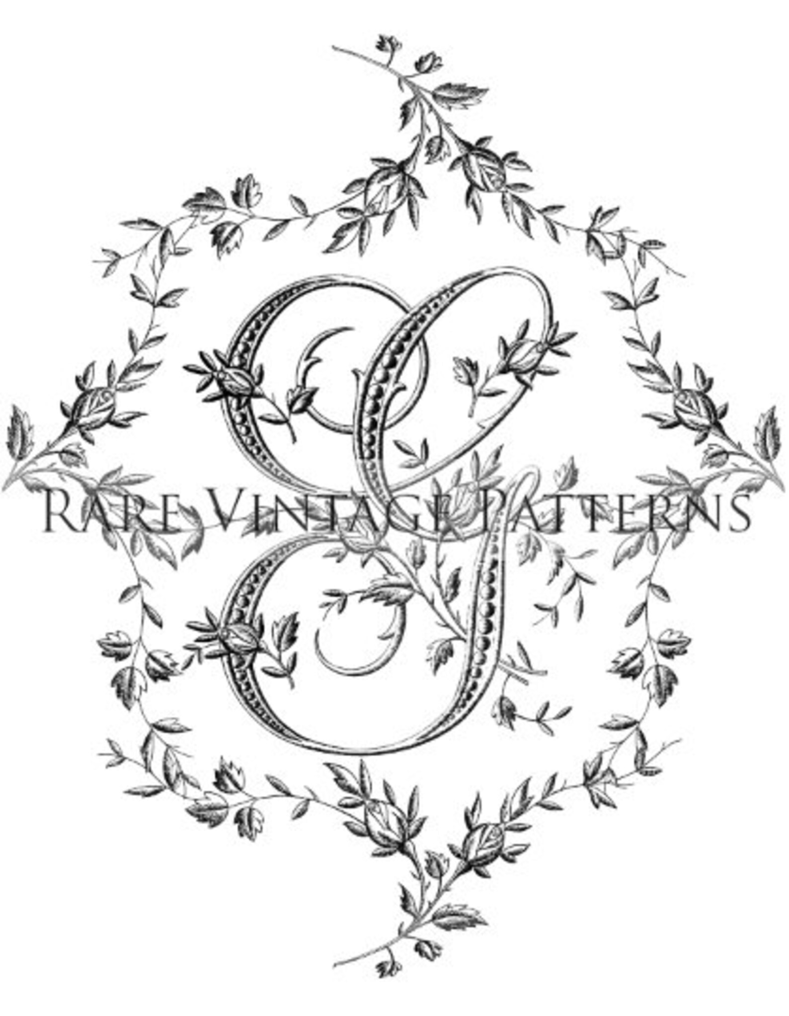 FRENCH ALPHABET MONOGRAM Stencil Large Letter -G- 4 X Files Jpg Png ...