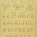 Fancy FRENCH ALPHABET STENCIL A to Z Initials on One A4 Page 5 X Files ...