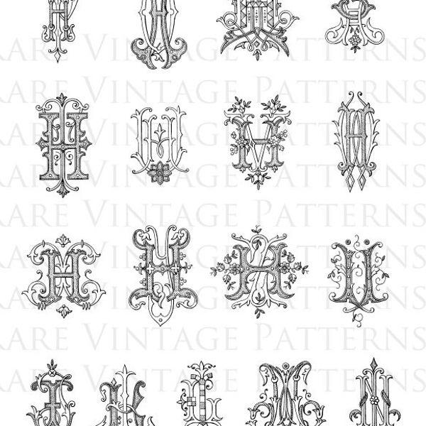 FRENCH ALPHABET STENCIL Large Letter B Monogram Initial Png Transparent ...