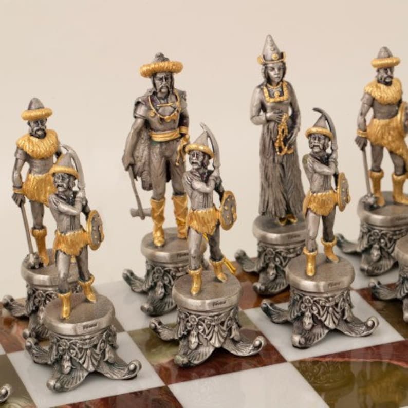 Cossacks Vs Mongols: Ultra Luxurious Limited Edition Chess Set - Etsy