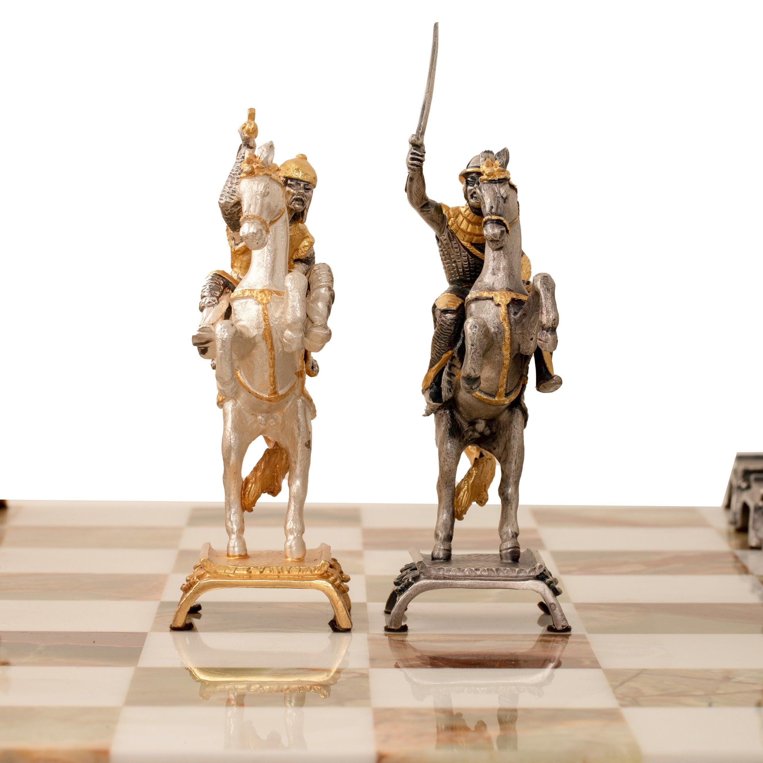Zar Vs Gengis Khan: Ultra Luxurious Limited Edition Chess Set - Etsy