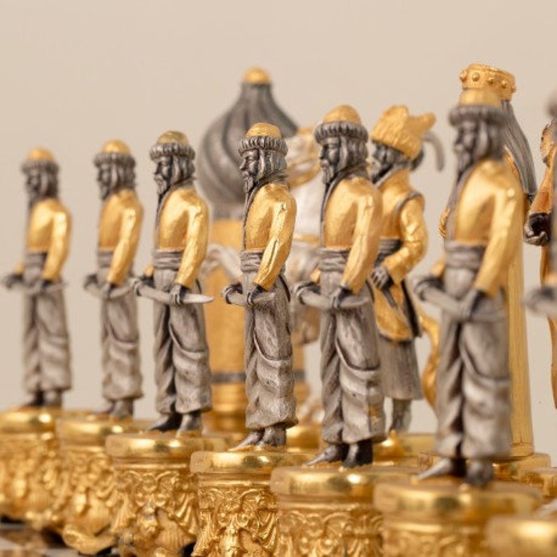 Cossacks Vs Mongols: Ultra Luxurious Limited Edition Chess Set - Etsy