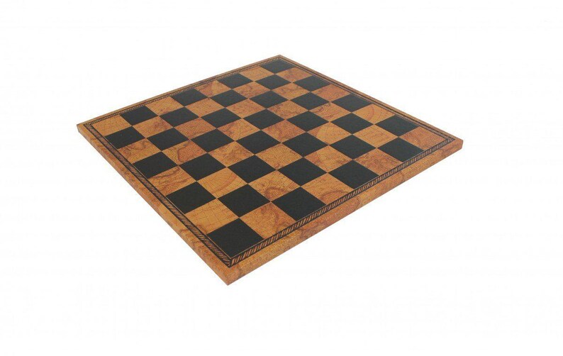 Arabic Style Wood & Metal Chess Set With Unique Chessboard - Etsy Australia