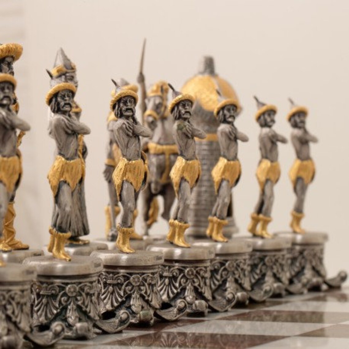 Cossacks Vs Mongols: Ultra Luxurious Limited Edition Chess Set - Etsy