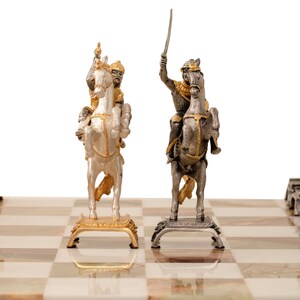 Zar Vs Gengis Khan: Ultra Luxurious Limited Edition Chess Set - Etsy UK