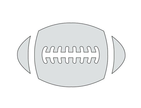 Football Outline Template
