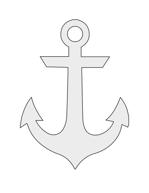 Simple Anchor Stencil