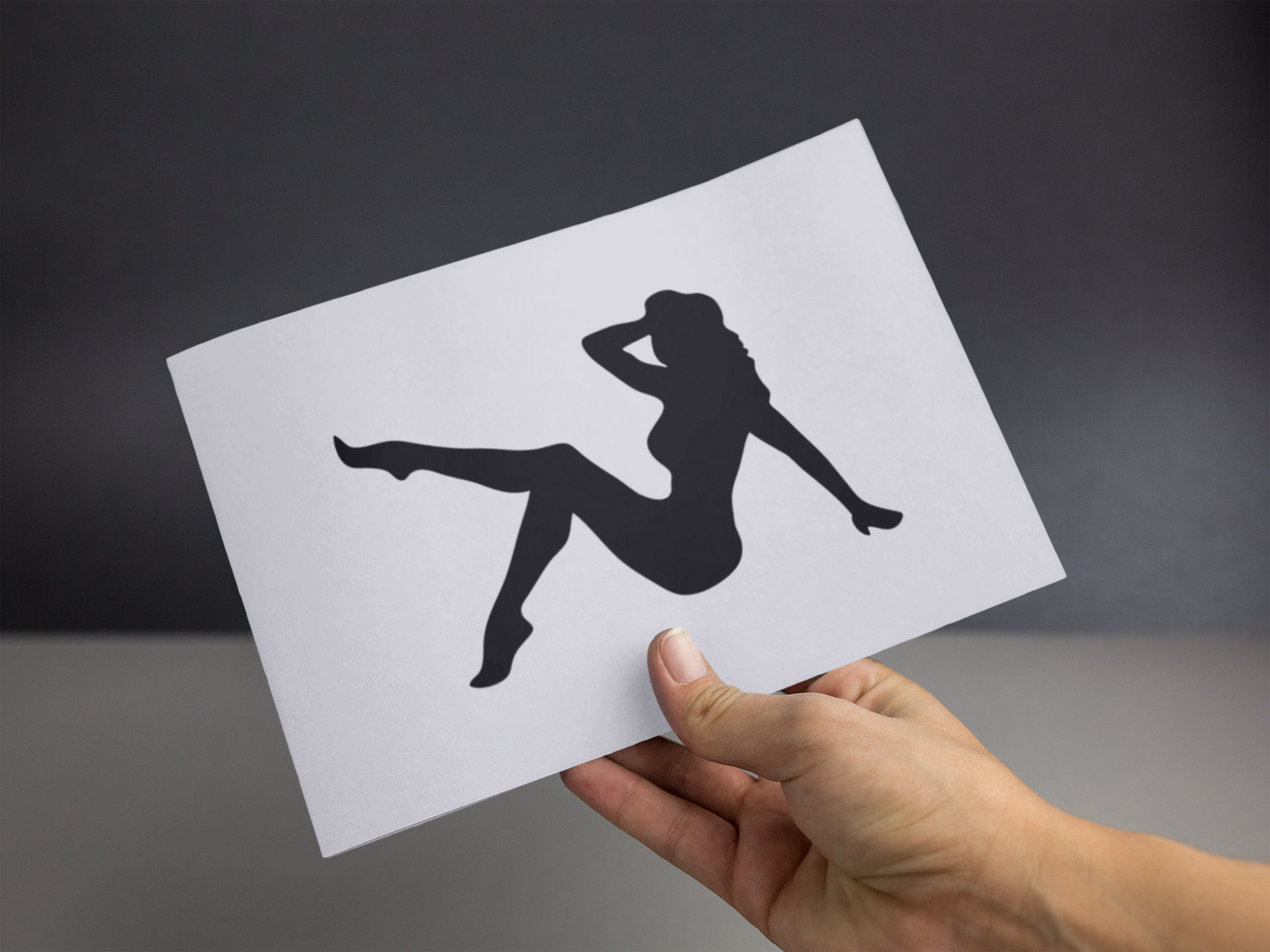 Pin Up Girl Sticker Vinyl Wall Sticker Car Sticker Decal Car Etsy