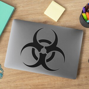 Biohazard Symbol. Danger Sign. Car Van Sticker. Waterproof Car Decal ...