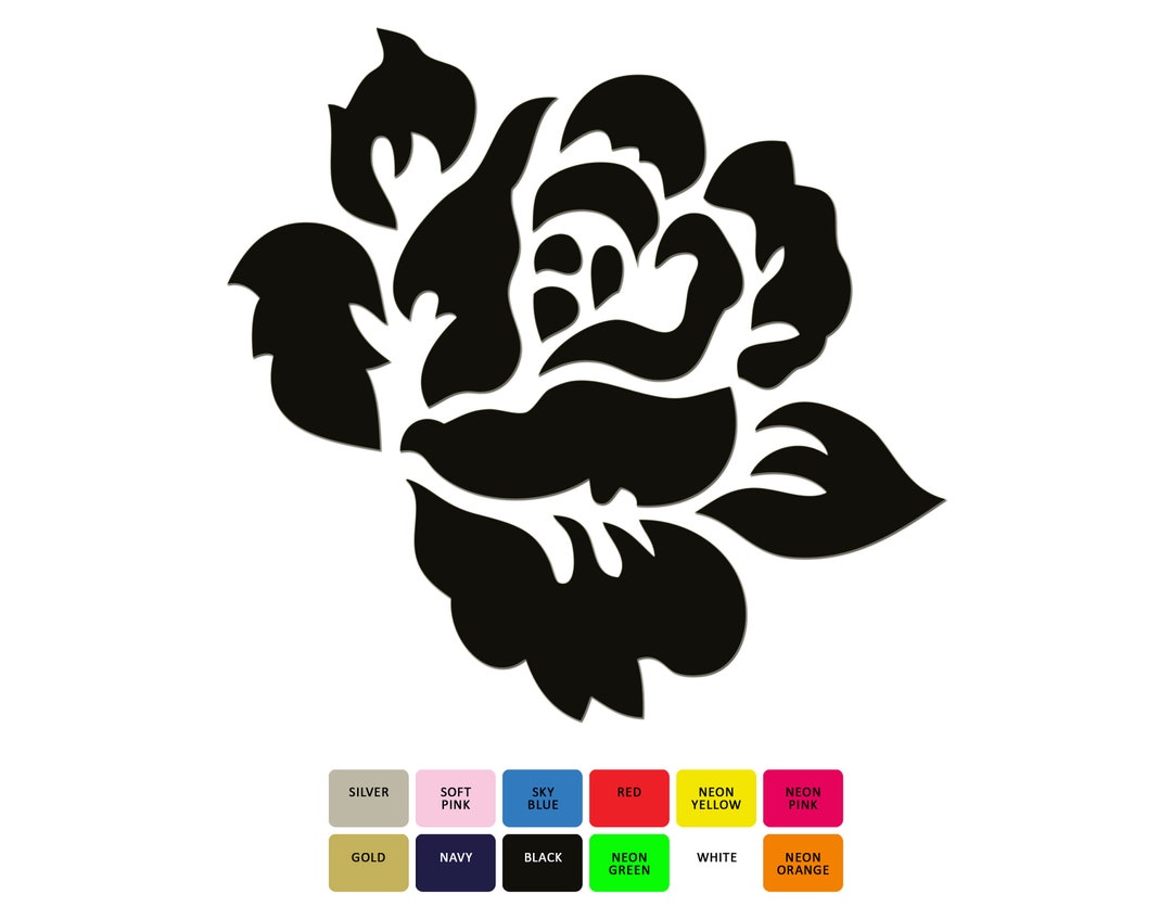 Iron on Decal English Rose. HTV Decal. Do It Yourself Easy to Do Iron ...
