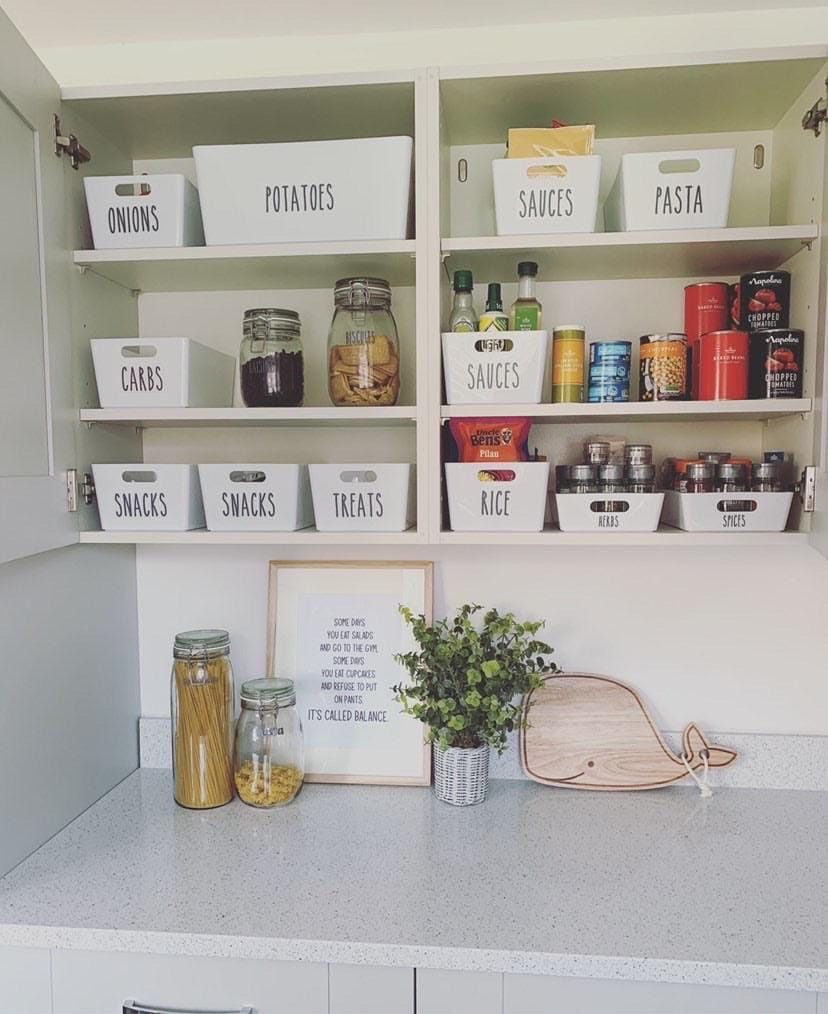 Custom Lauren Font Kitchen Pantry Labels Stickers, 4cm Tall - Etsy Canada