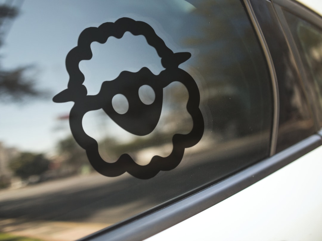 Cartoon Funny Sheep Sticker-vinyl Wall Sticker-car Sticker Decal-car ...