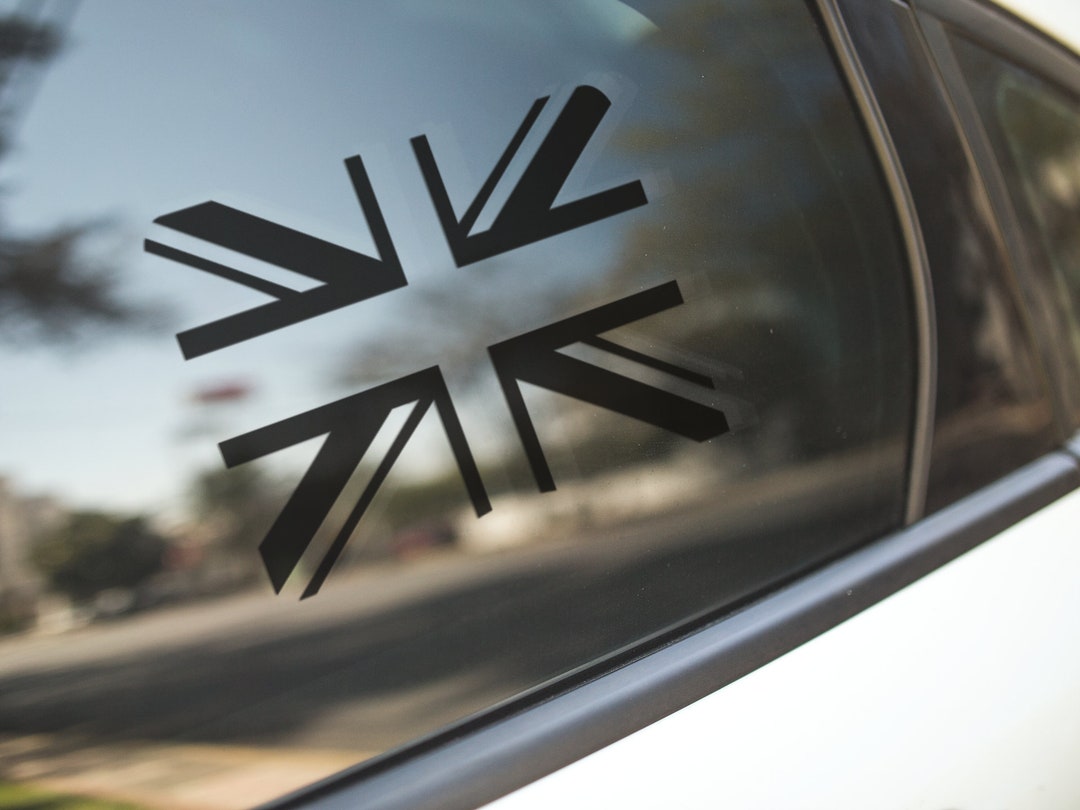 Union Jack Flag Sticker Vinyl Wall Sticker Car Sticker - Etsy