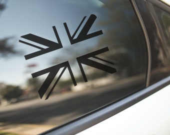 Union Jack, British Flag Vinyl Bumper Sticker - Etsy
