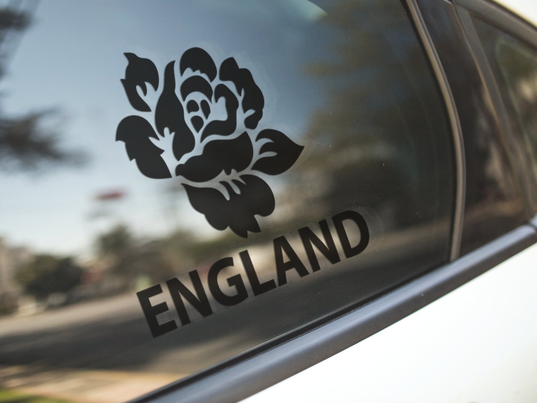 Rose of England Vinyl Car Sticker Decal-wall Sticker-high Grade ...