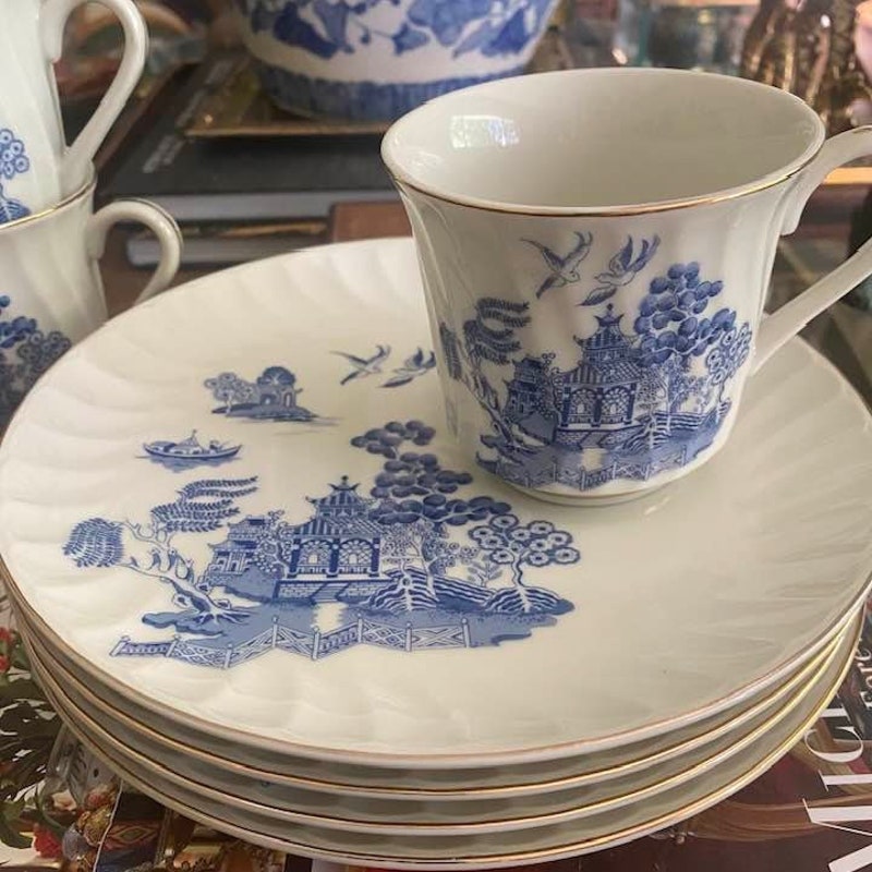 Blue Willow Dishes - Etsy