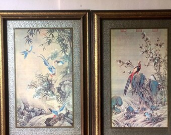 Framed asian art | Etsy