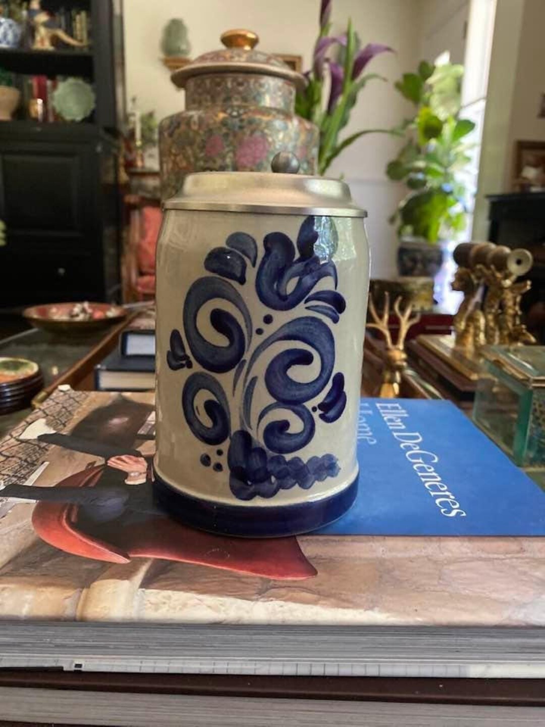 Vintage Ceramic Beer Tankard Vintage Beer Stein - Etsy
