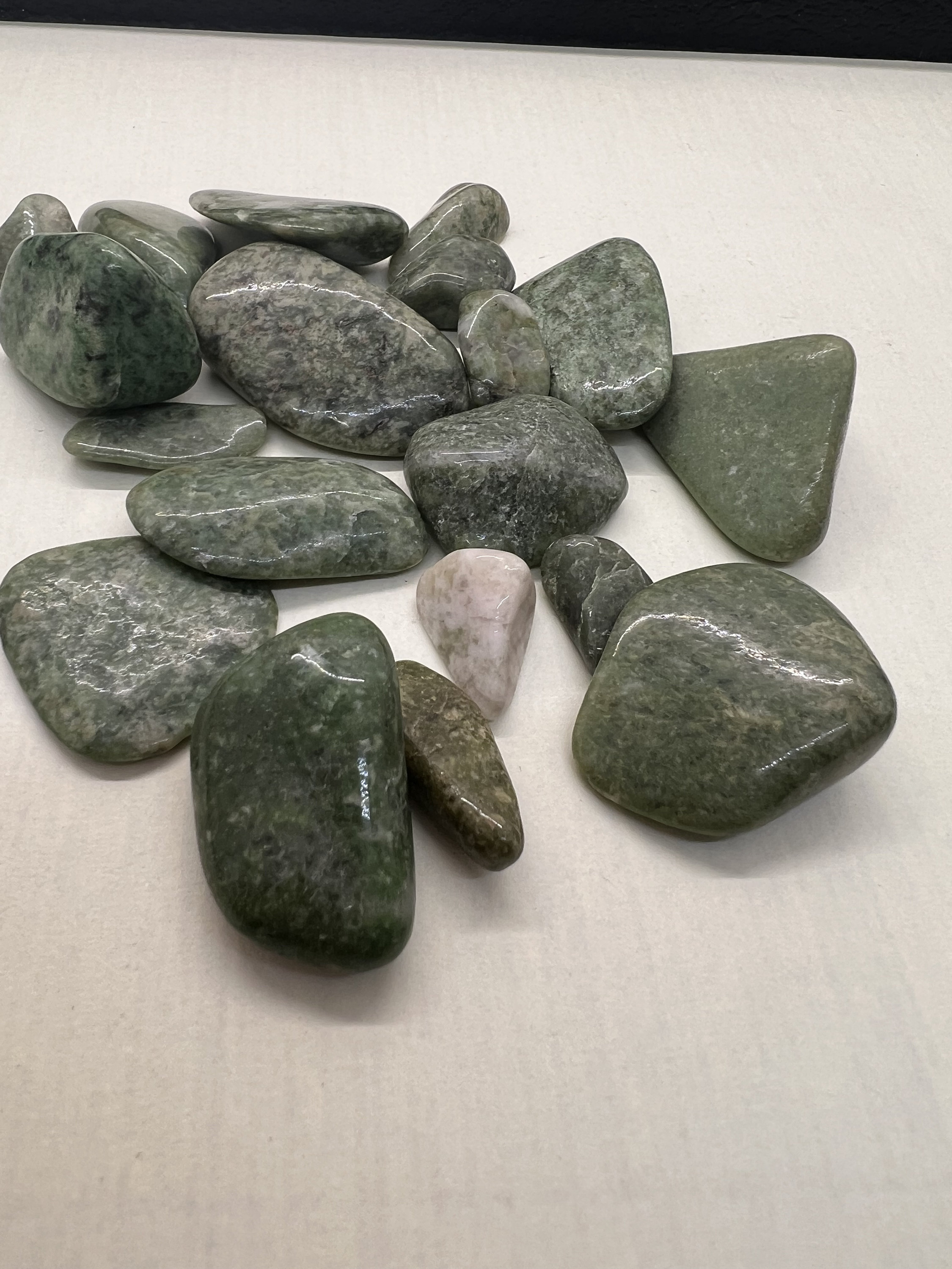 Jade Tumbled Stones - Etsy