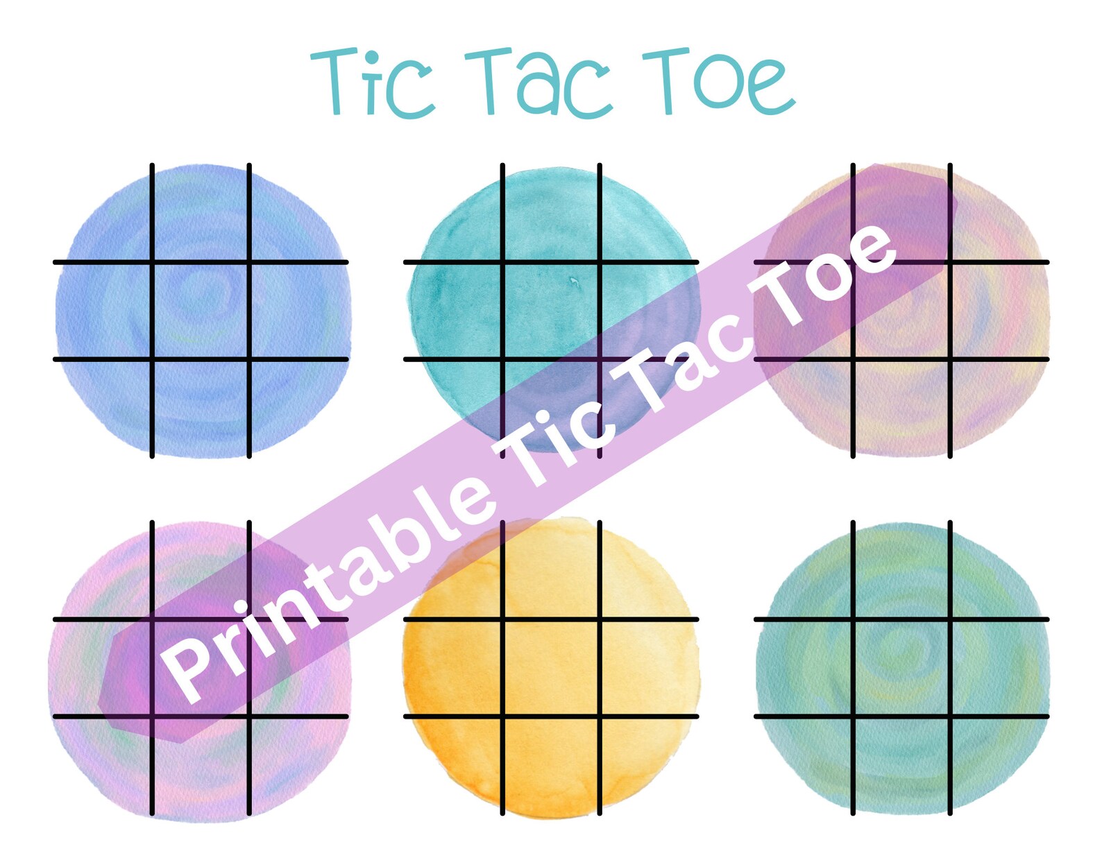 Printable Kids Games I Spy Tic Tac Toe Dots Maze - Etsy