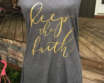 Keep the Faith Sign | Etsy