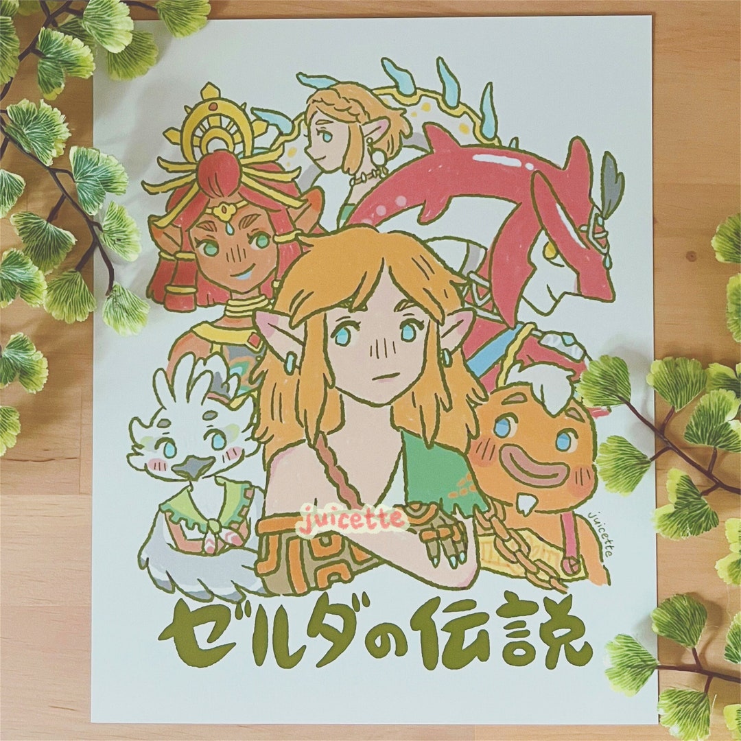 TOTK CHAMPIONS — Print - Etsy