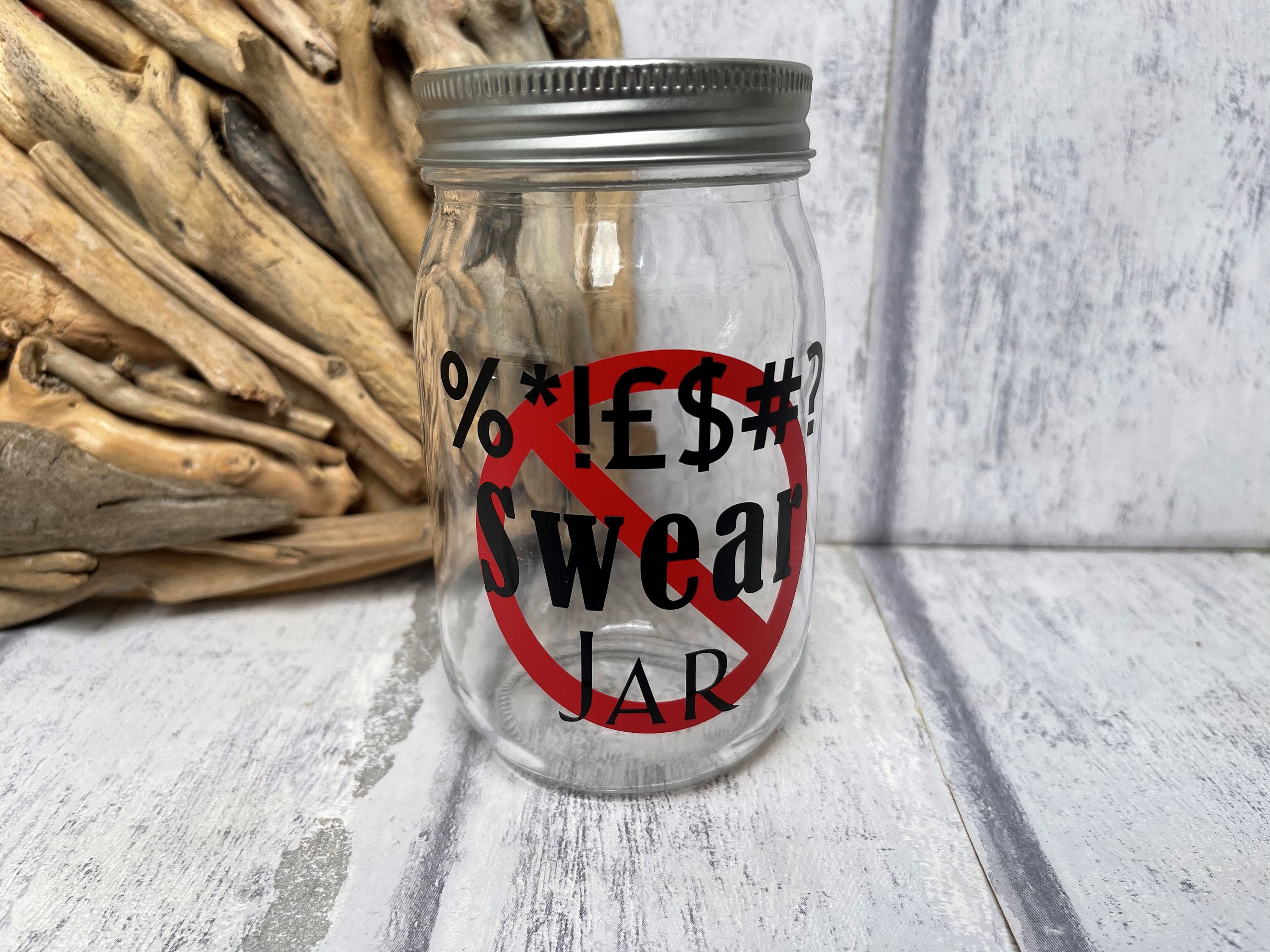 Swear Jar Money Saving Jar Piggy Bank Money Box Father's Day Gift - Etsy UK