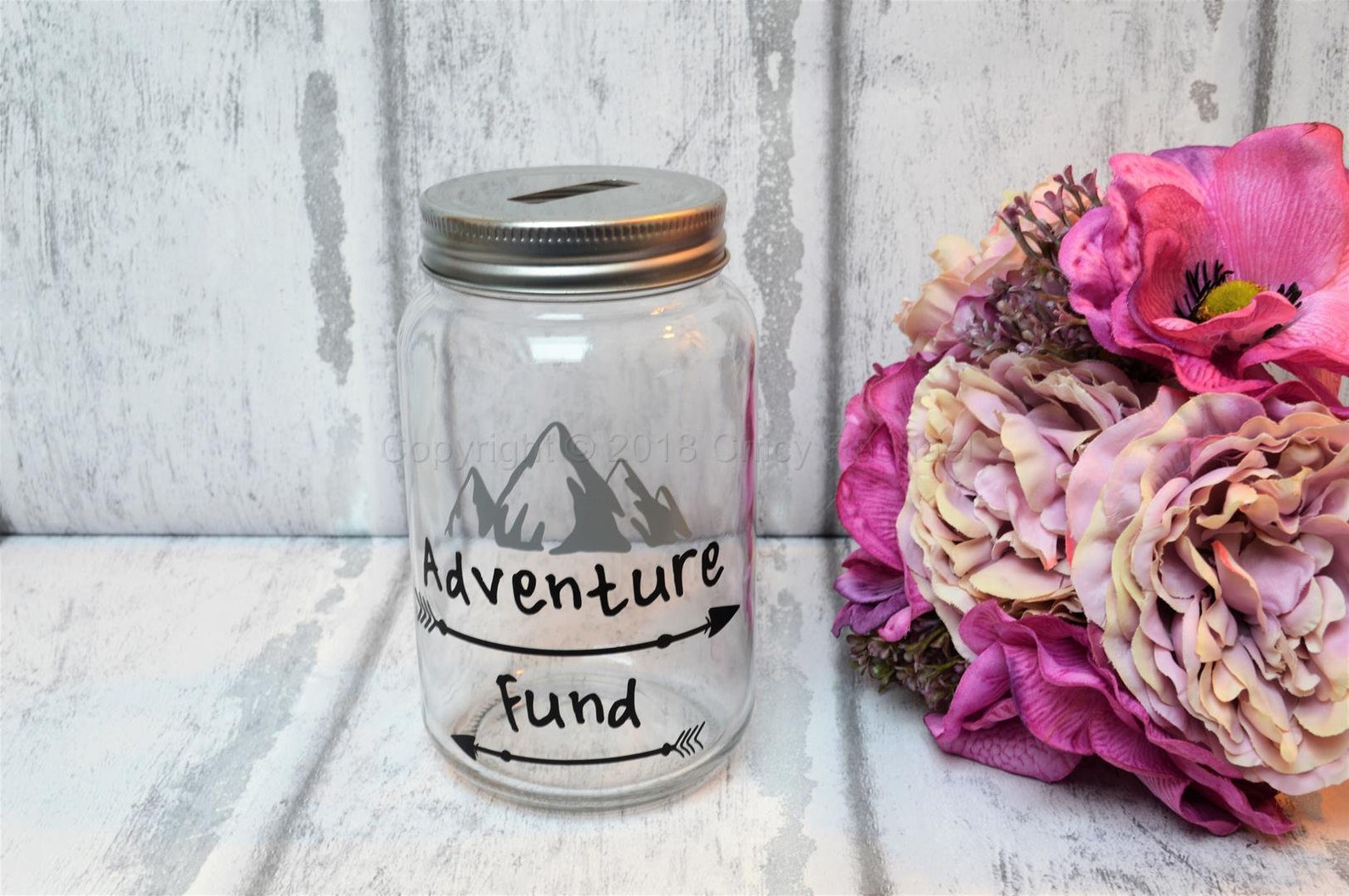 Adventure Fund Money Saving Jar Piggy Bank Money Box | Etsy