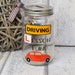 Handmade Driving Lesson Fund Money Saving Jar Piggy Bank Money Box ...