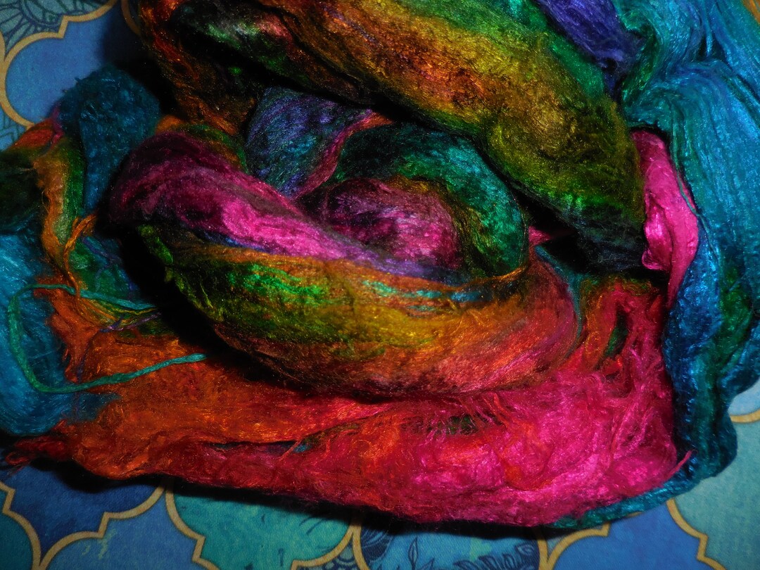 Hand Dyed Silk Cocoon Sheet, From India - Etsy