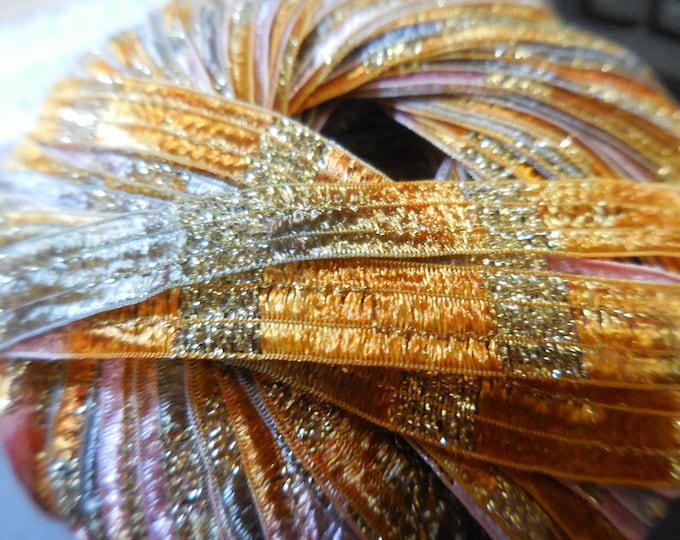 88 Yards, Berlini Ribbon, Memento Royale, Italian Ribbon, Tricolor Gold ...