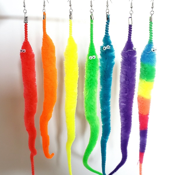 Wacky Earrings - Etsy