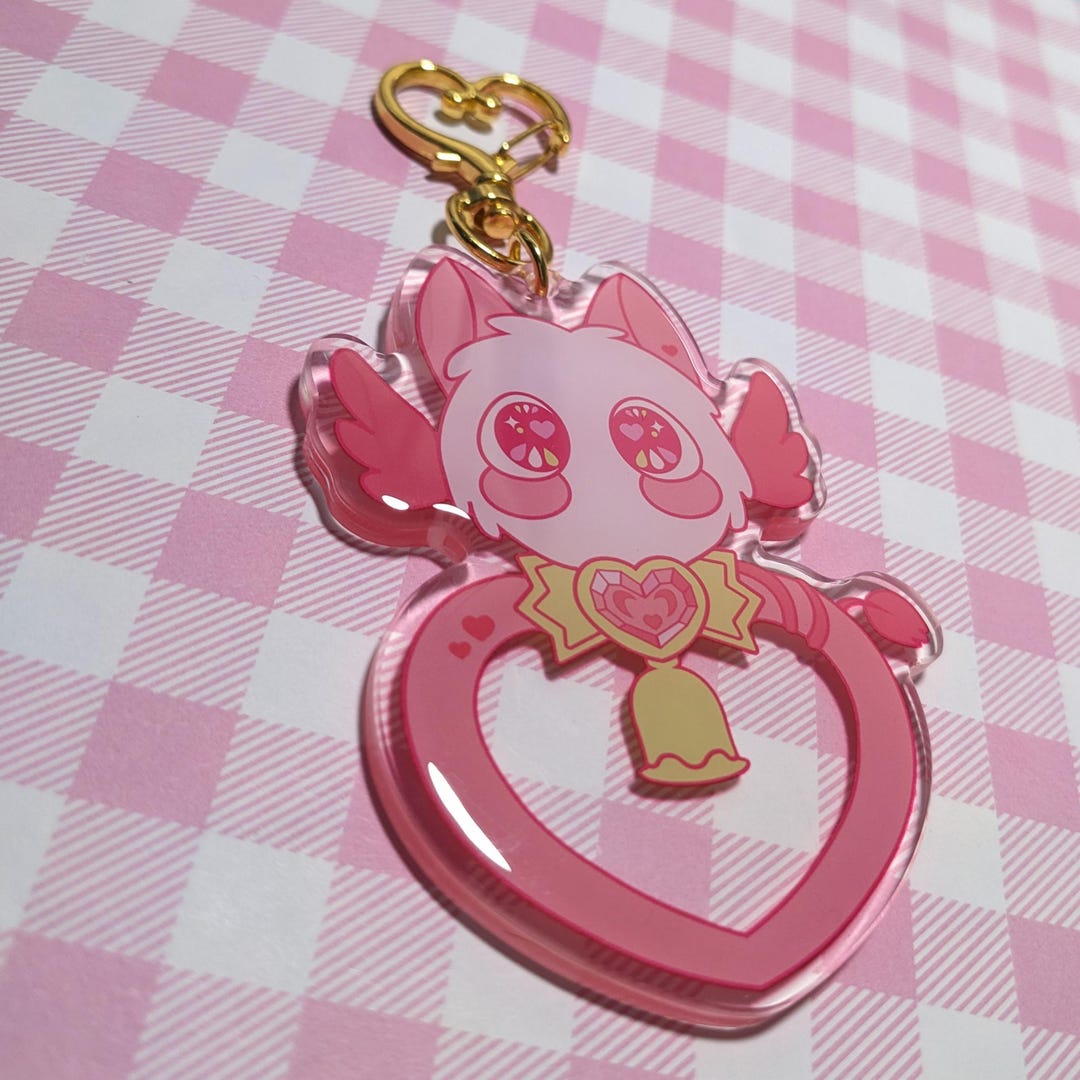 Mew Mew Masha - Acrylic Charm Keychain - Etsy