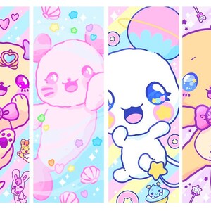 Pretty Cure Mascots - Holographic Bookmarks - Etsy
